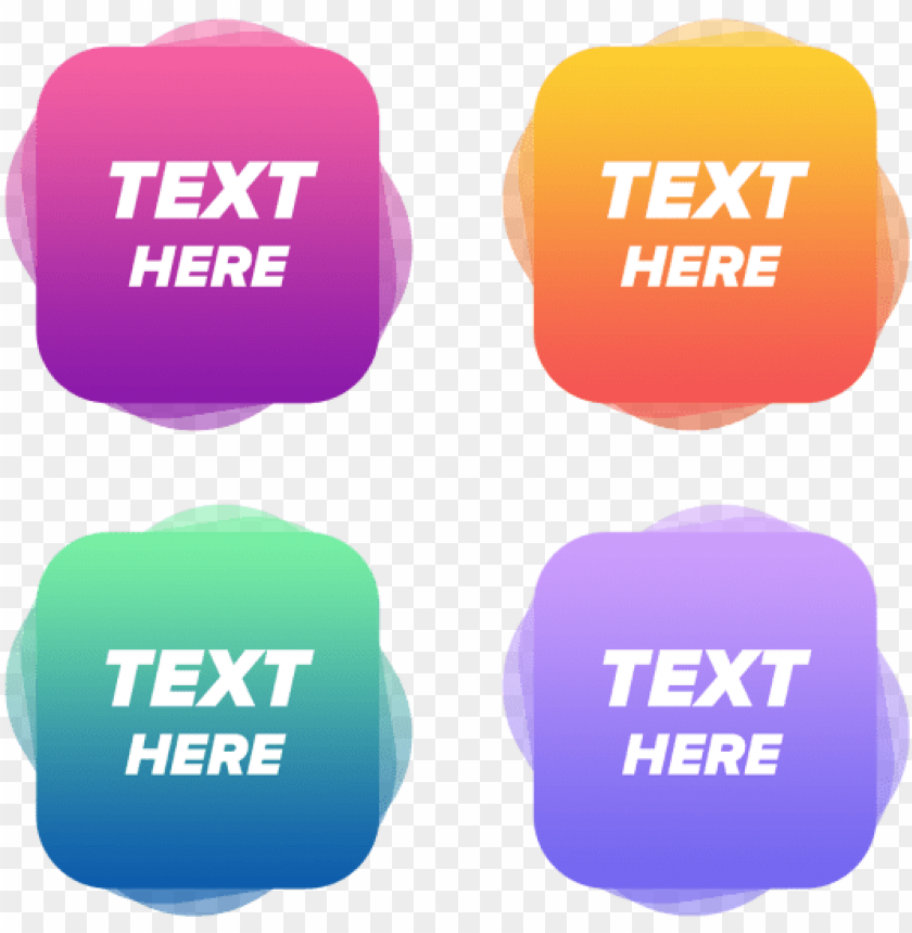 Free download | HD PNG colorful bubble text banner PNG transparent with ...