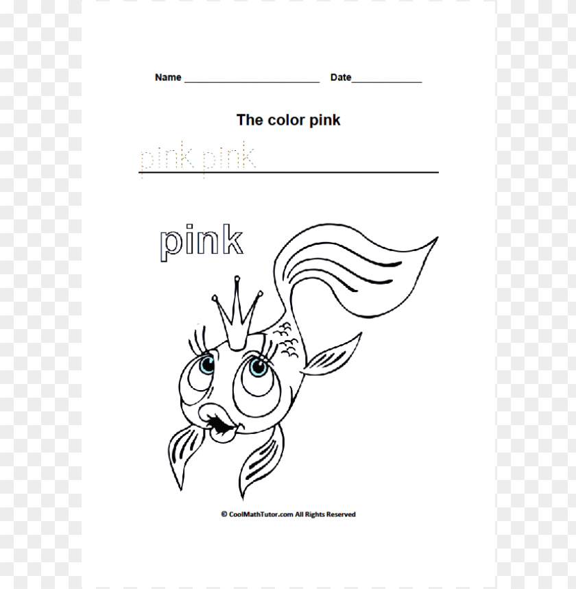 Color Pink Coloring Pages Coloring Pages