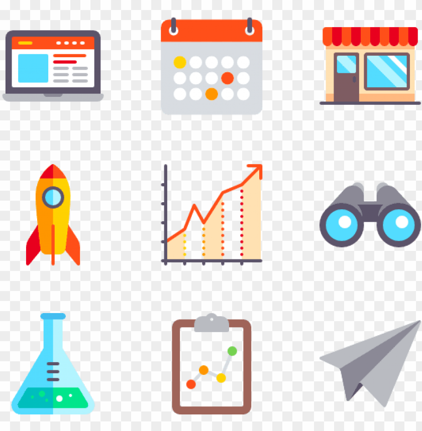 Free download | HD PNG color startups and new business ico PNG ...