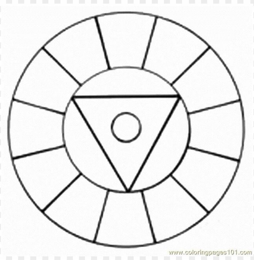 Free download | HD PNG color wheel coloring page PNG transparent with ...