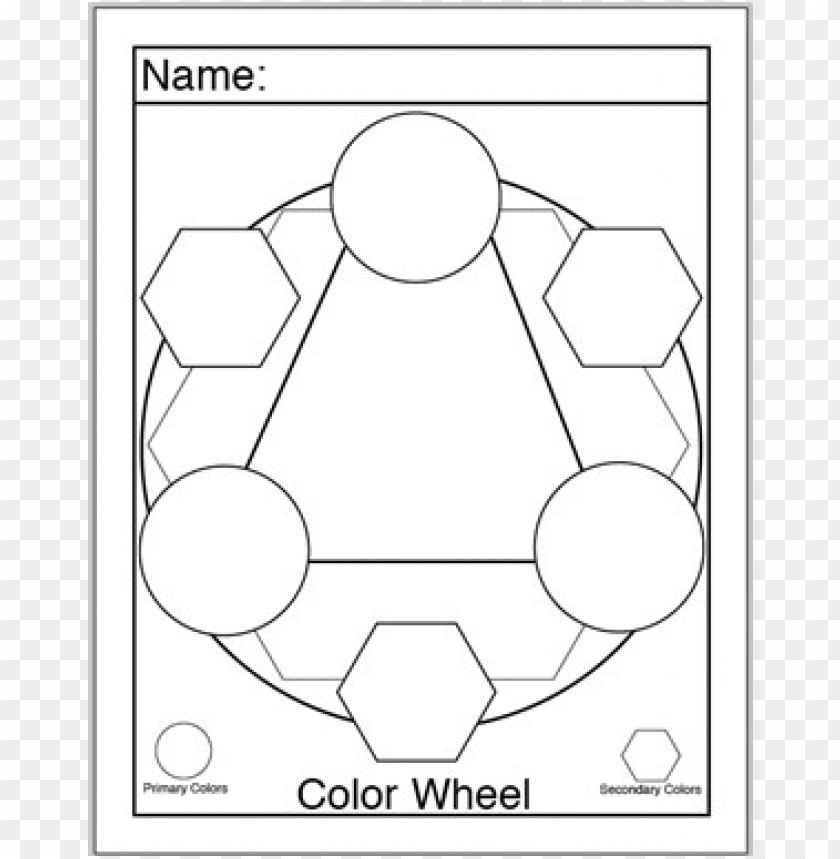Free download | HD PNG color wheel coloring page PNG transparent with ...