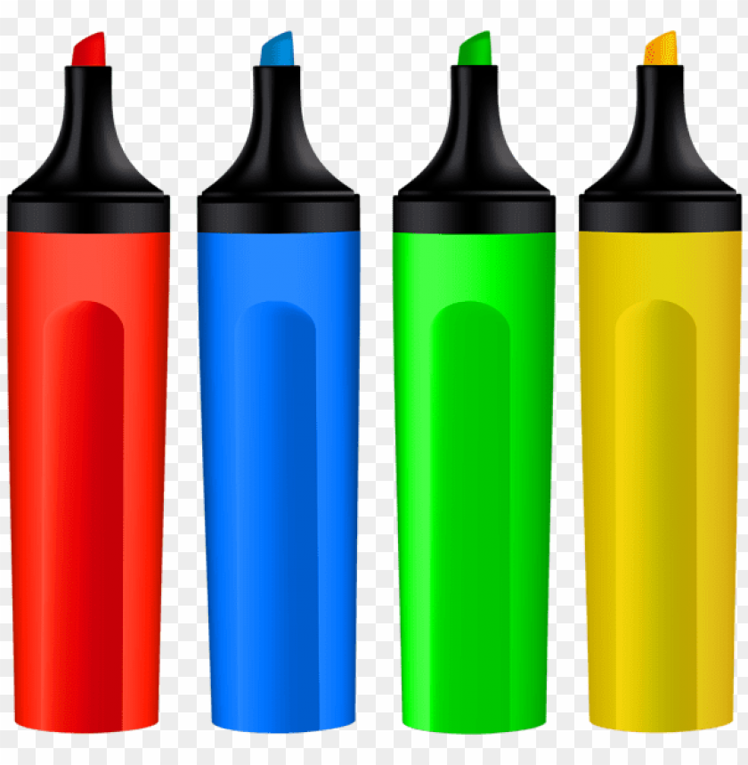 Free download | HD PNG colored markers clipart png photo - 48583 | TOPpng
