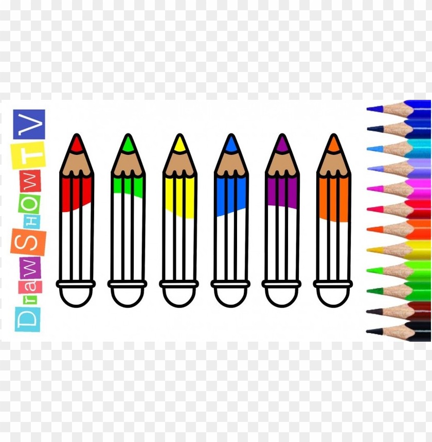 Free download | HD PNG colored pencil coloring pages PNG transparent ...