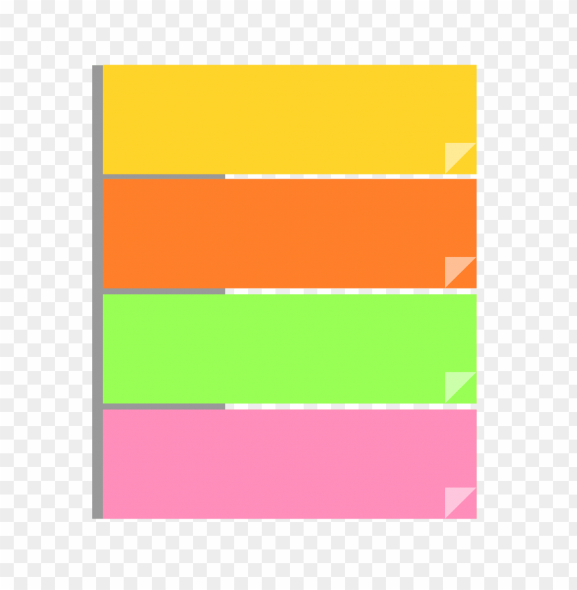 Free download | HD PNG colored sticky note png PNG transparent with ...