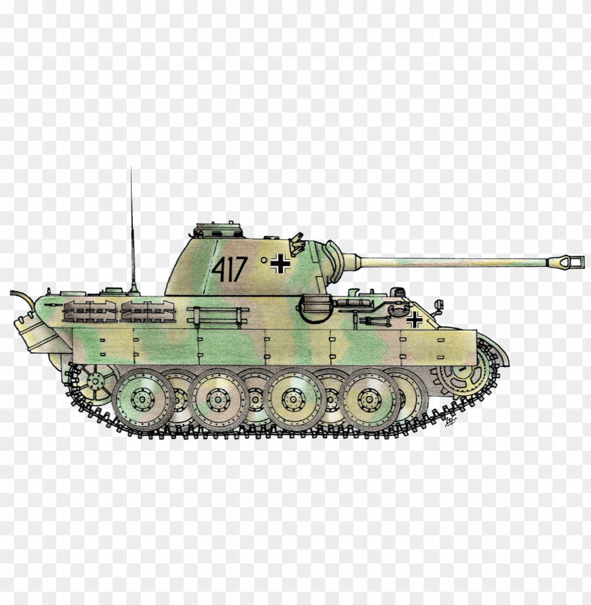 Free download | HD PNG Download detailed wwii era tank illustration png ...