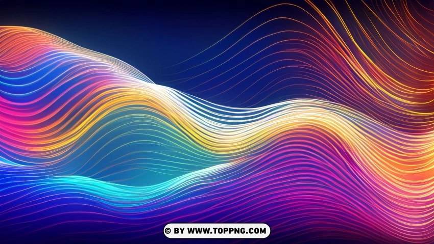 Free download | HD PNG colorful dynamic waves in motion 4k wallpaper ...