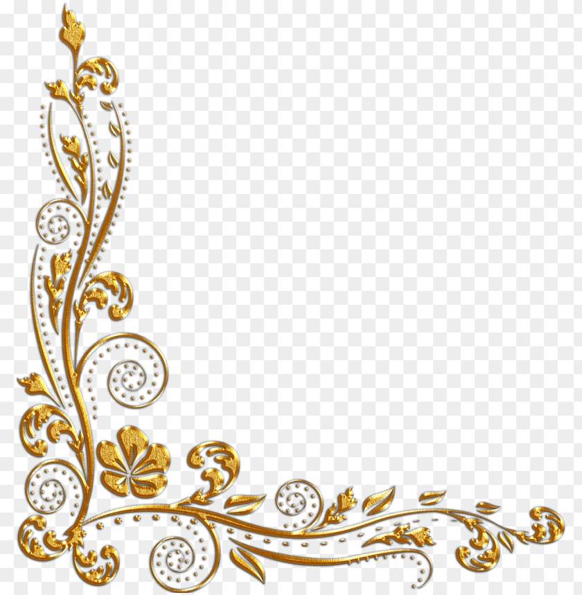 Free download | HD PNG colorful floral corner borders png PNG ...