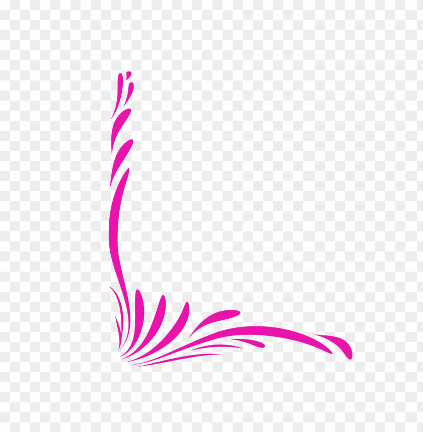 Free download | HD PNG colorful floral corner borders png PNG ...