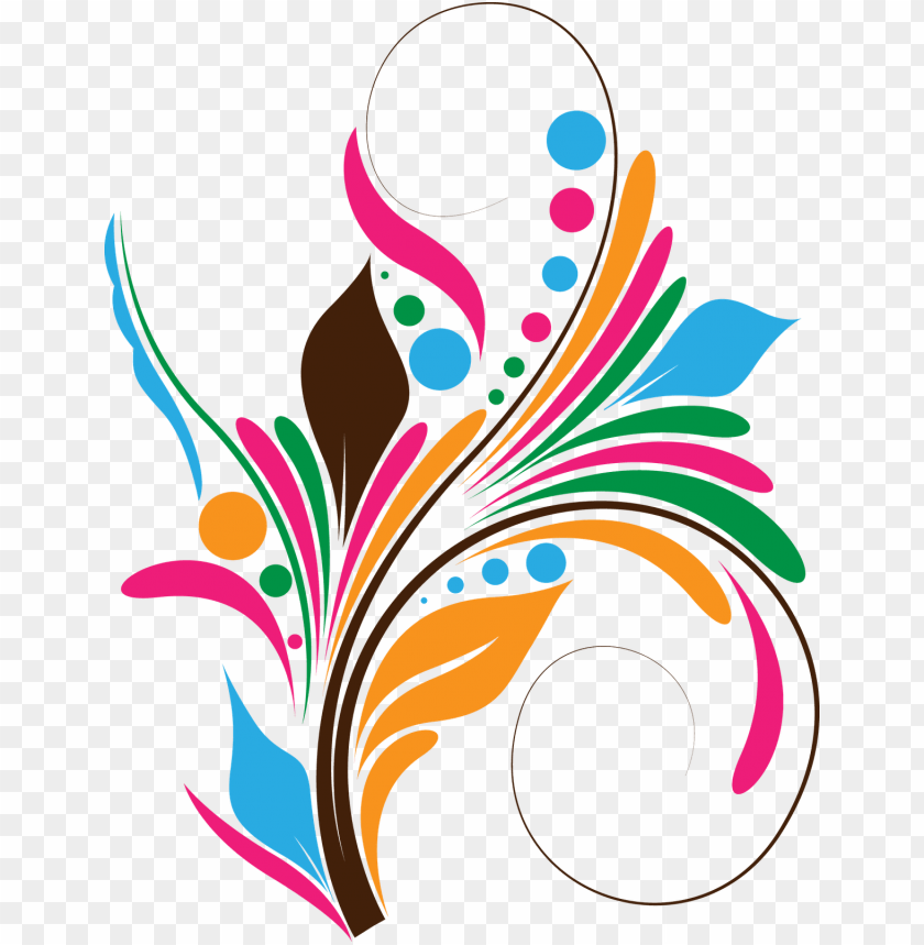 Free download | HD PNG colorful floral design png PNG transparent with ...
