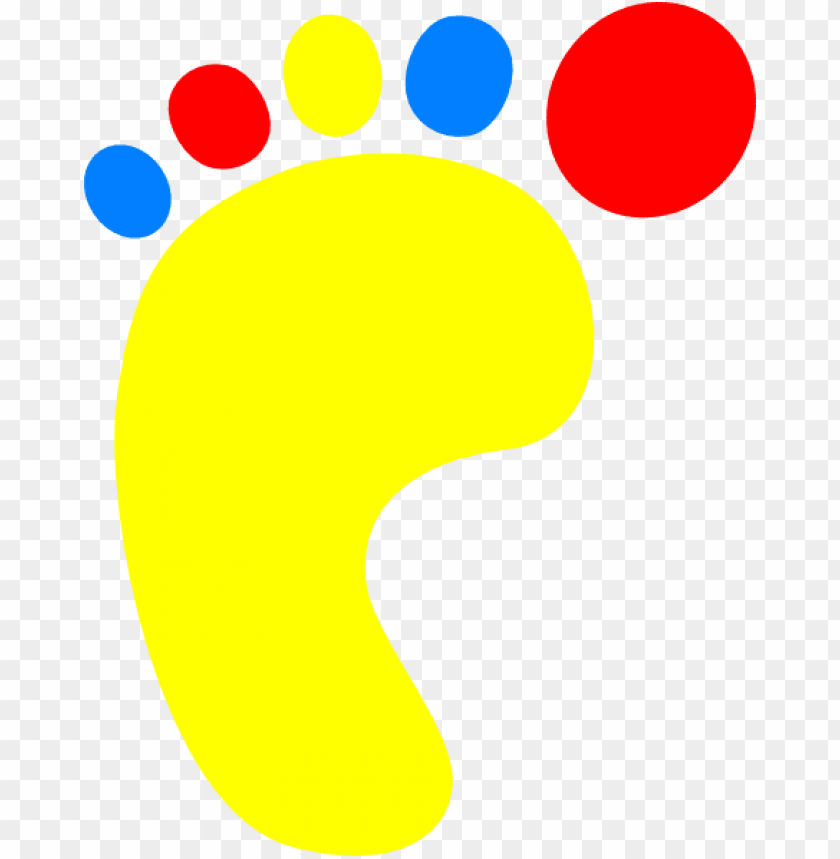 Free download | HD PNG colorful footprints png PNG transparent with ...