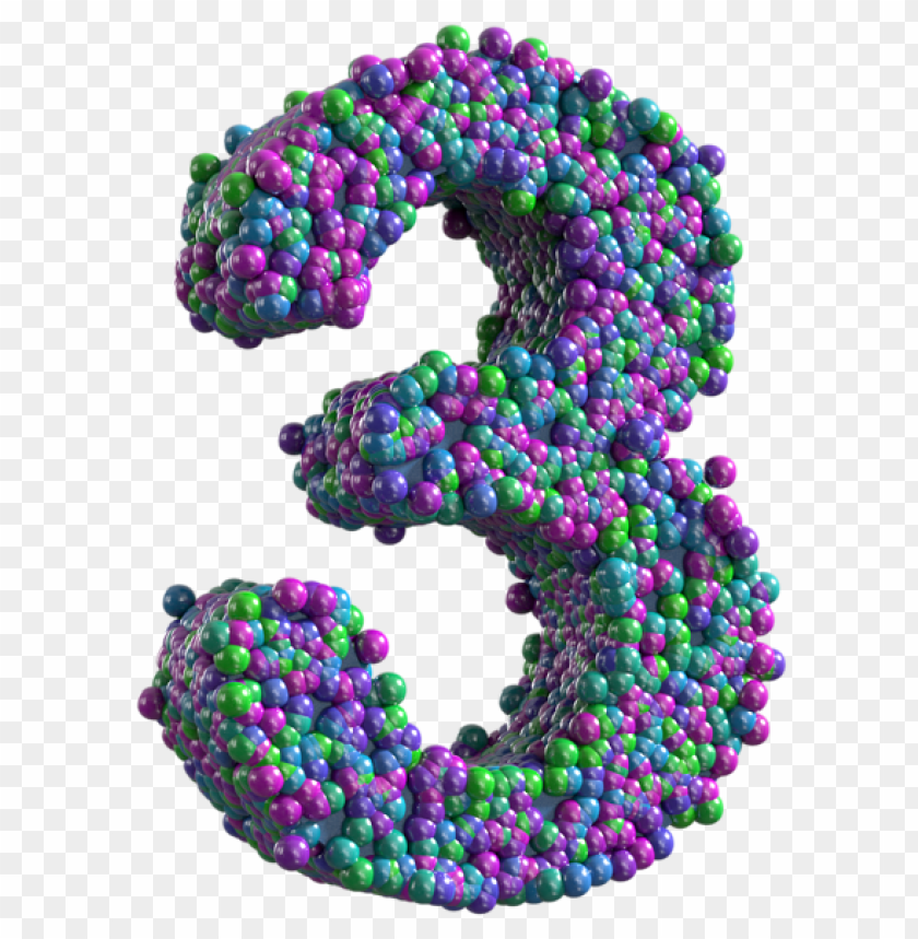 Free download | HD PNG colorful number three transparent clipart png ...