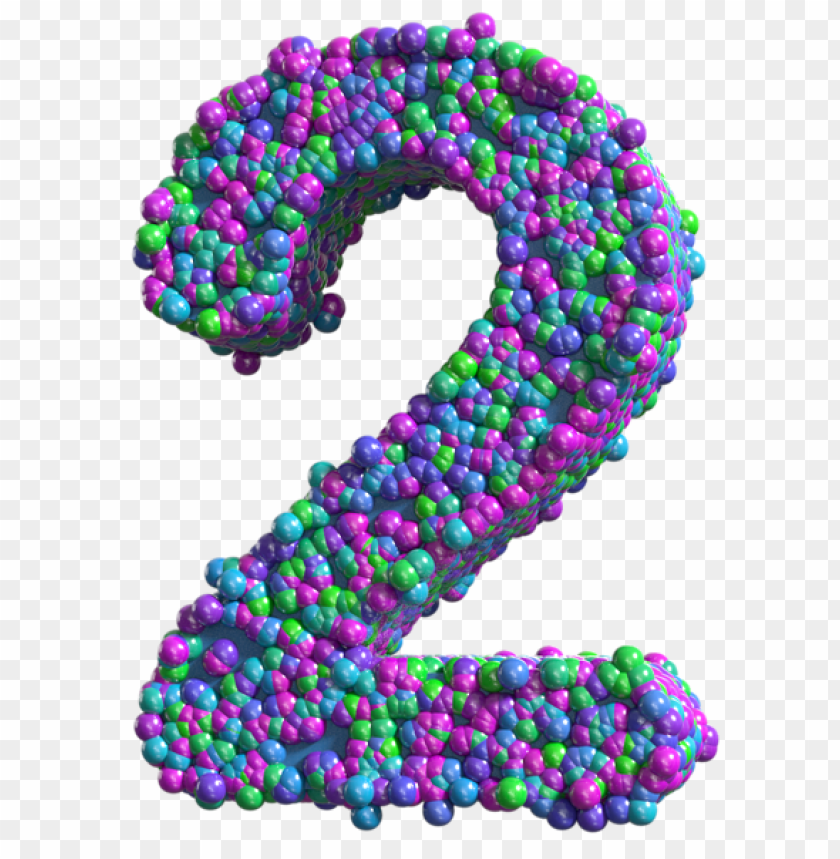 Free download | HD PNG colorful number two transparent clipart png ...