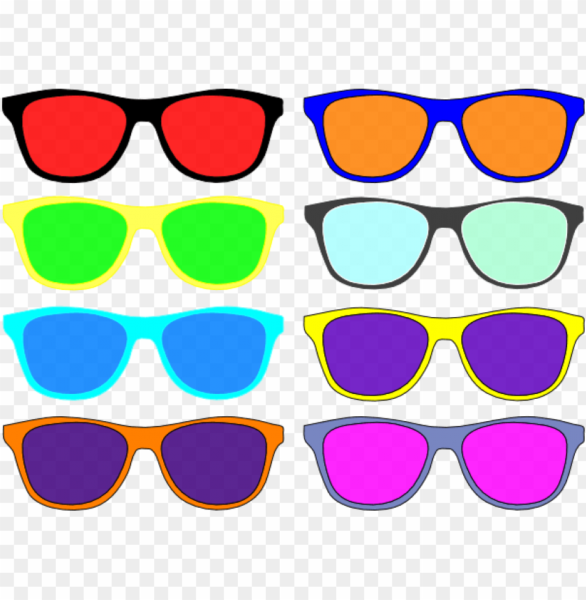 Free download | HD PNG colorful sunglasses PNG transparent with Clear ...