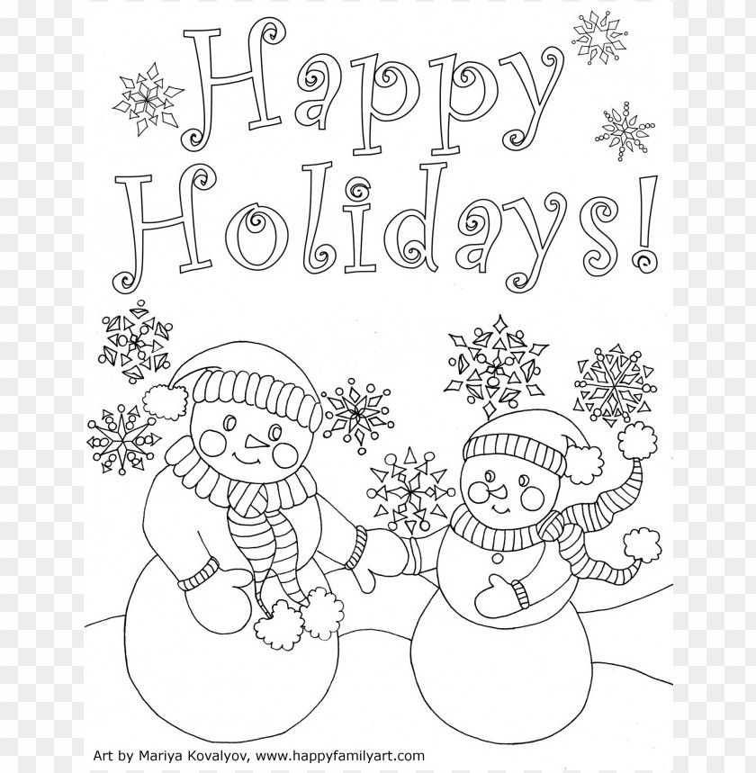 Free download | HD PNG coloring pages christmas color PNG transparent ...