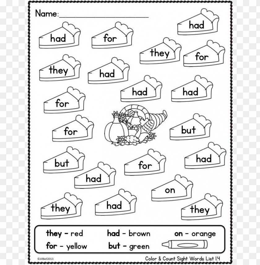 Free download | HD PNG coloring pages color words PNG transparent with ...