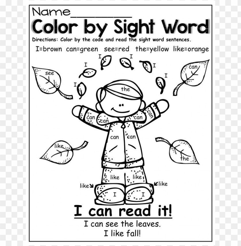Free download | HD PNG coloring pages color words PNG transparent with ...