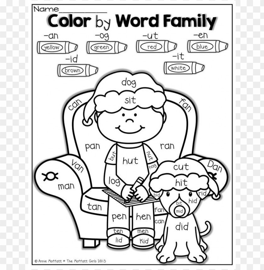 Free download | HD PNG coloring pages color words PNG transparent with ...