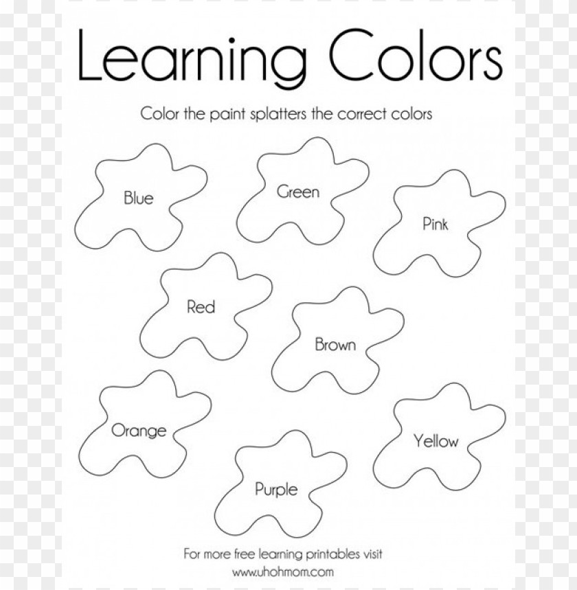 Free download | HD PNG colors coloring pages things PNG transparent ...