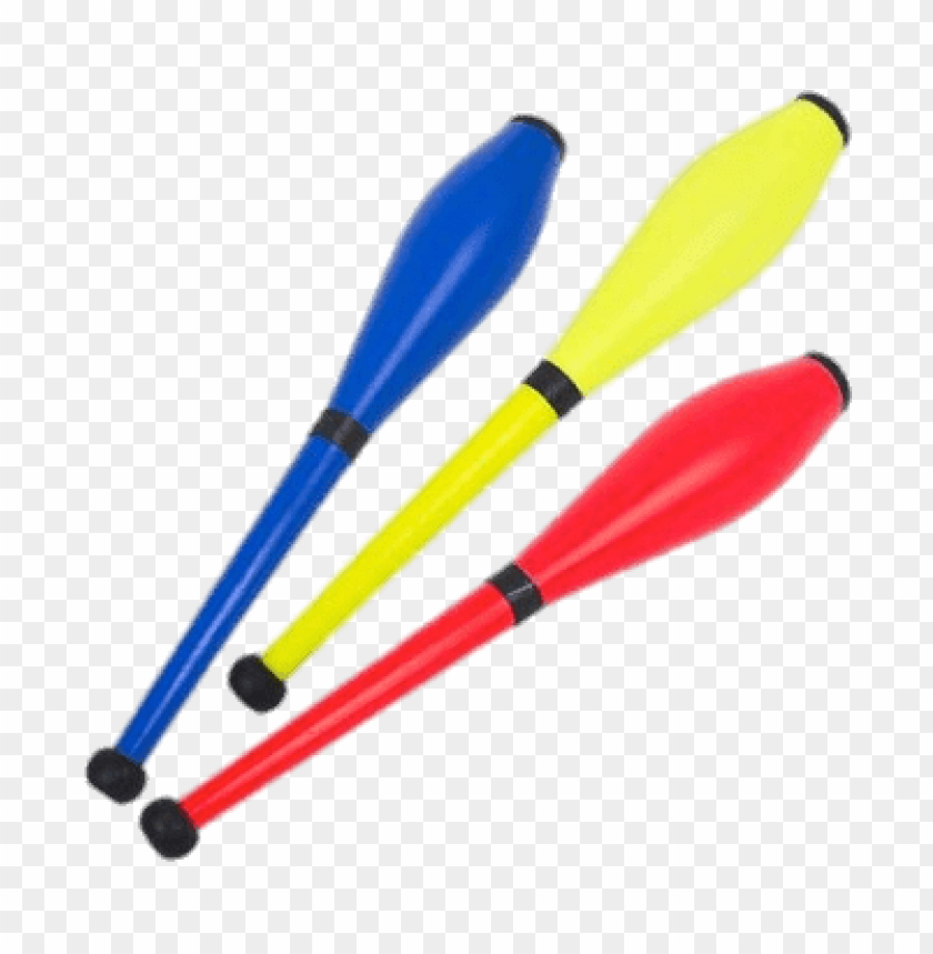 Free download | HD PNG vibrant colored juggling clubs png | TOPpng