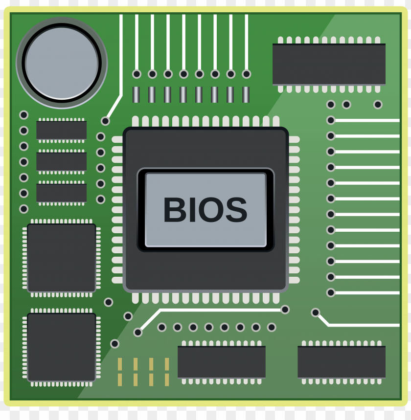 Free download | HD PNG computer bios chip motherboard clipart png photo ...