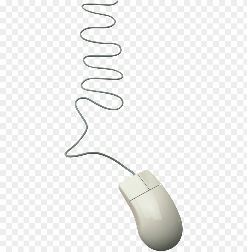 Free download | HD PNG computer mouse with long coiled cord | TOPpng