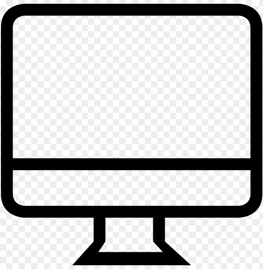 Free download | HD PNG computer outline icon PNG transparent with Clear ...