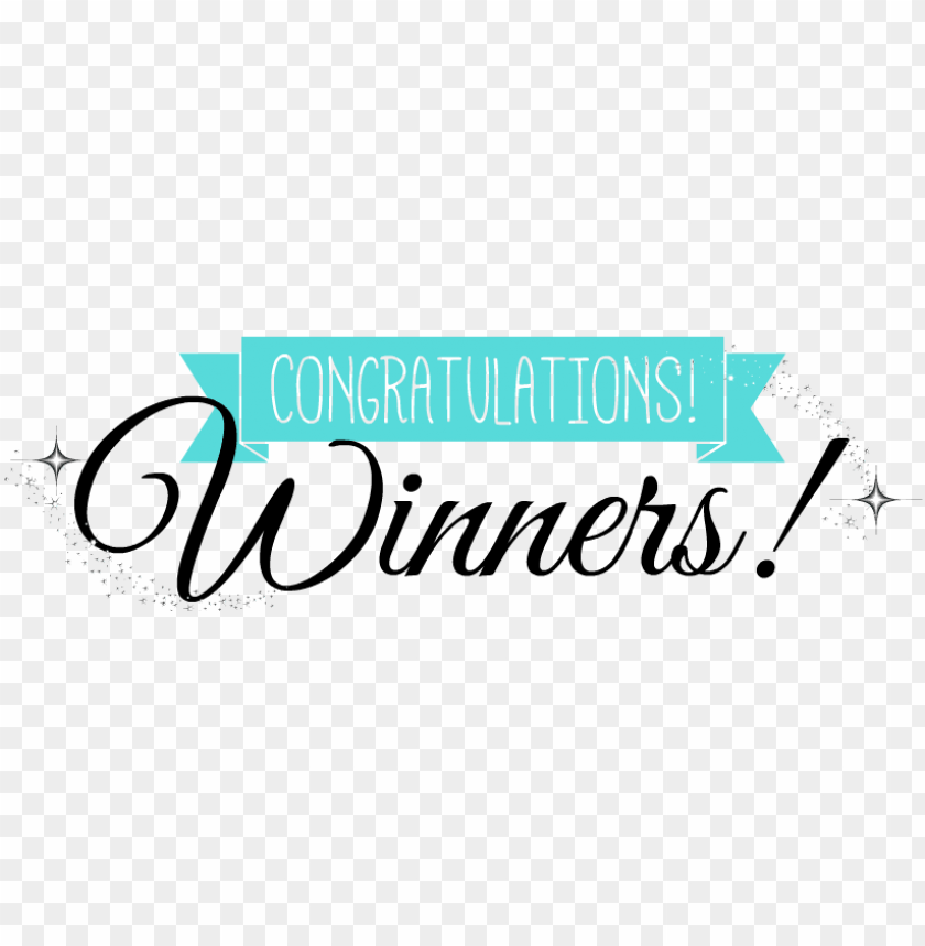 Free download | HD PNG blue congratulations winners banner PNG ...