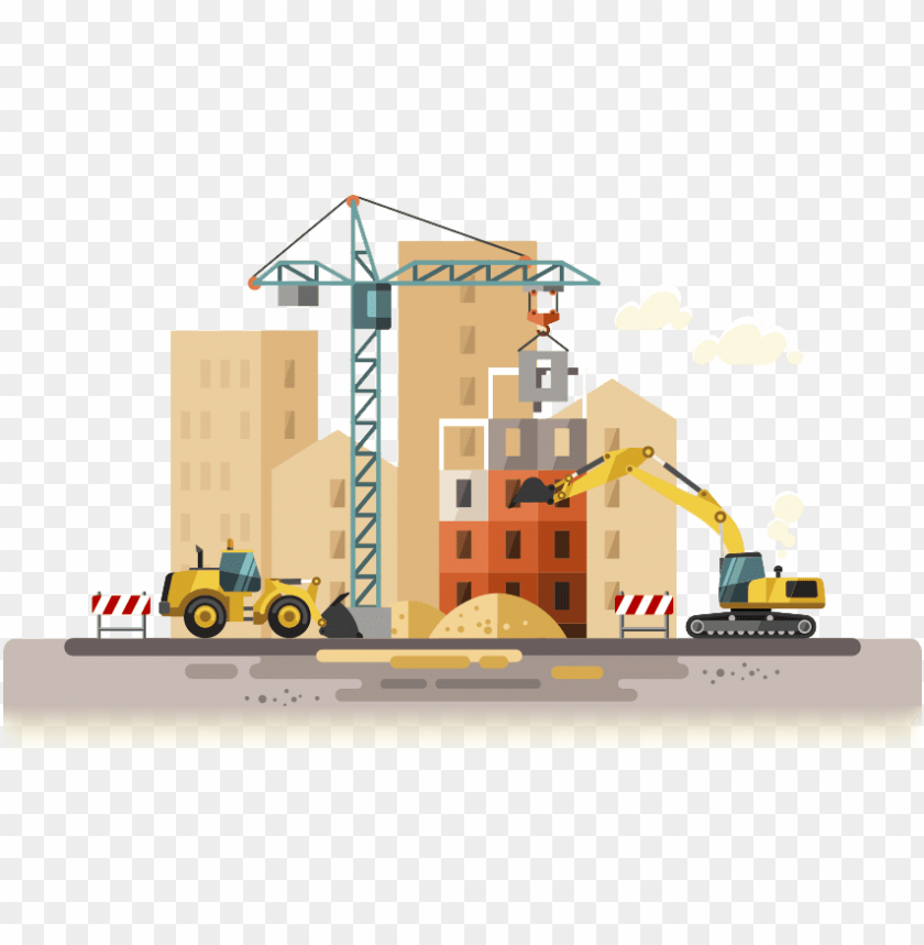 Free download | HD PNG construction digital marketing building ...