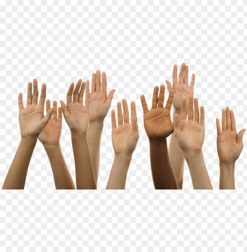 Free download | HD PNG contribute image freeuse hands raised PNG ...
