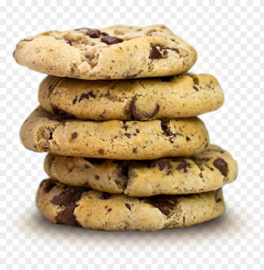 Free download | HD PNG stack of chocolate chip cookies - Image ID ...