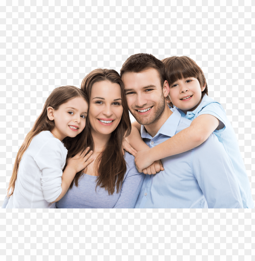 Smiling Family cutout PNG & clipart images | TOPpng