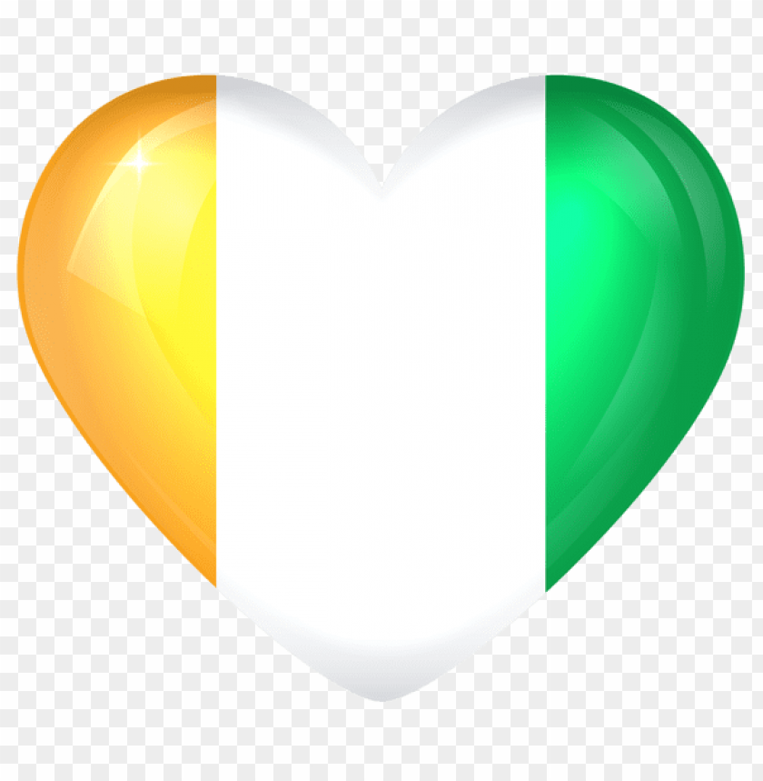 Free download | HD PNG cote divoire large heart flag clipart png photo ...