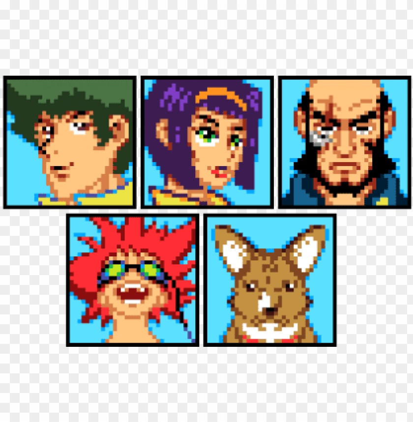 Free download | HD PNG cowboy bebop pixel art PNG transparent with ...