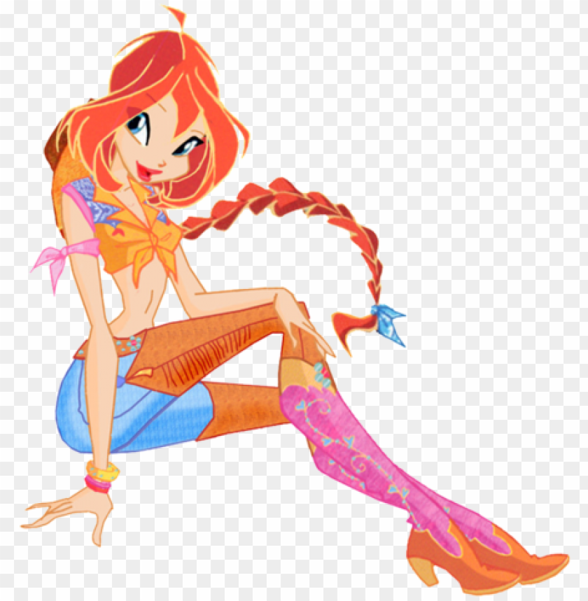 Free download | HD PNG cowgirl winx club bloom cowgirl PNG transparent ...