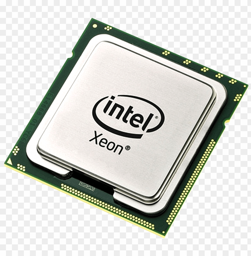Free download | HD PNG intel xeon processor with metal finish | TOPpng
