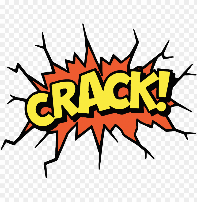Free download | HD PNG crack expression comic illustration stickers PNG ...
