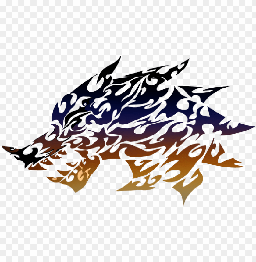 Free download | HD PNG create a badass tribal tattoo style logo badass ...