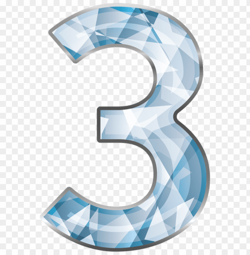 Free download | HD PNG crystal number three clipart png photo - 49861 ...