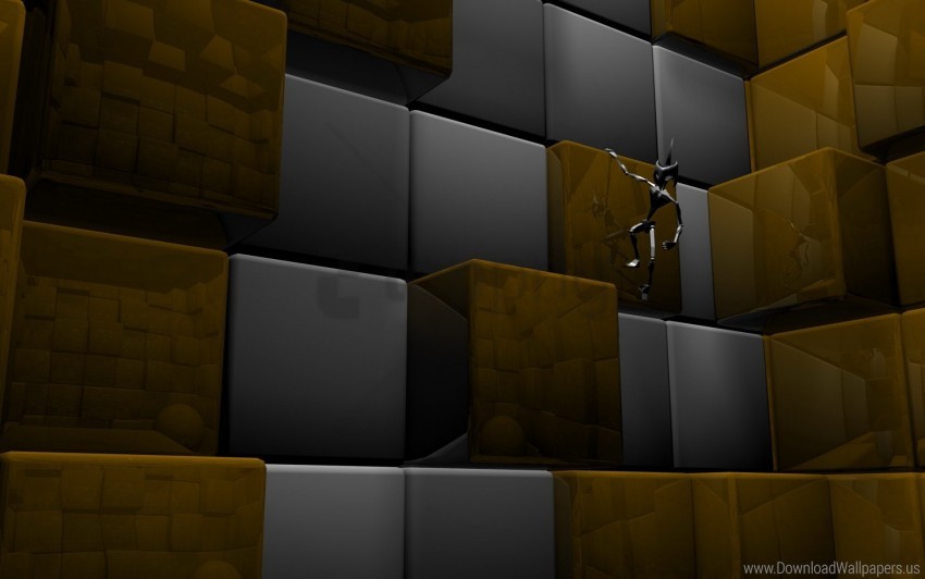 Free download | HD PNG cube metal robot square wallpaper background ...