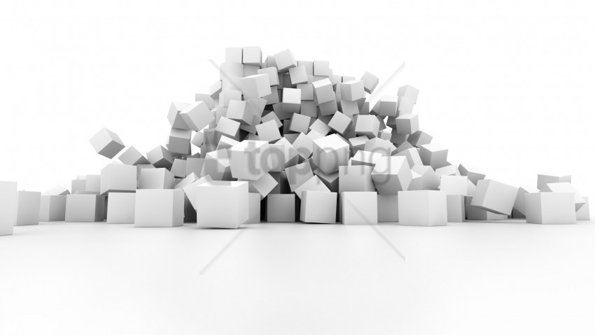 Free download | HD PNG cubes set shape white wallpaper background best ...