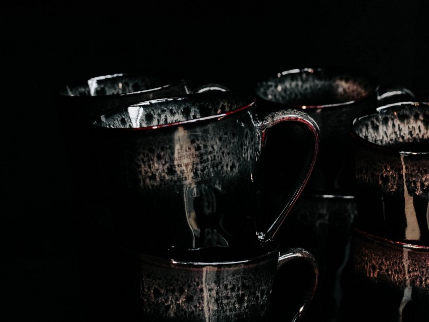 Free download | HD PNG cups dark dishes darkness 4k wallpaper | TOPpng