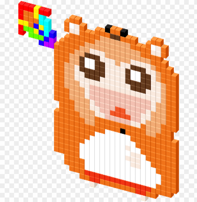 Free download | HD PNG cute hamster pixel cursor PNG transparent with ...