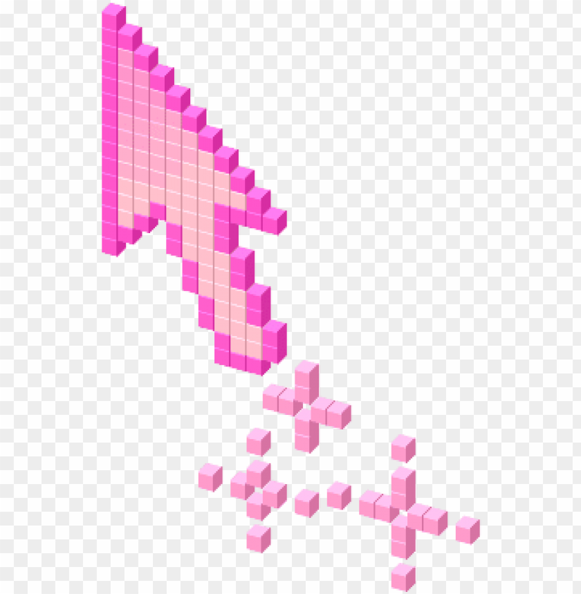 Free download | HD PNG pink sparkling pixel cursor PNG transparent with ...