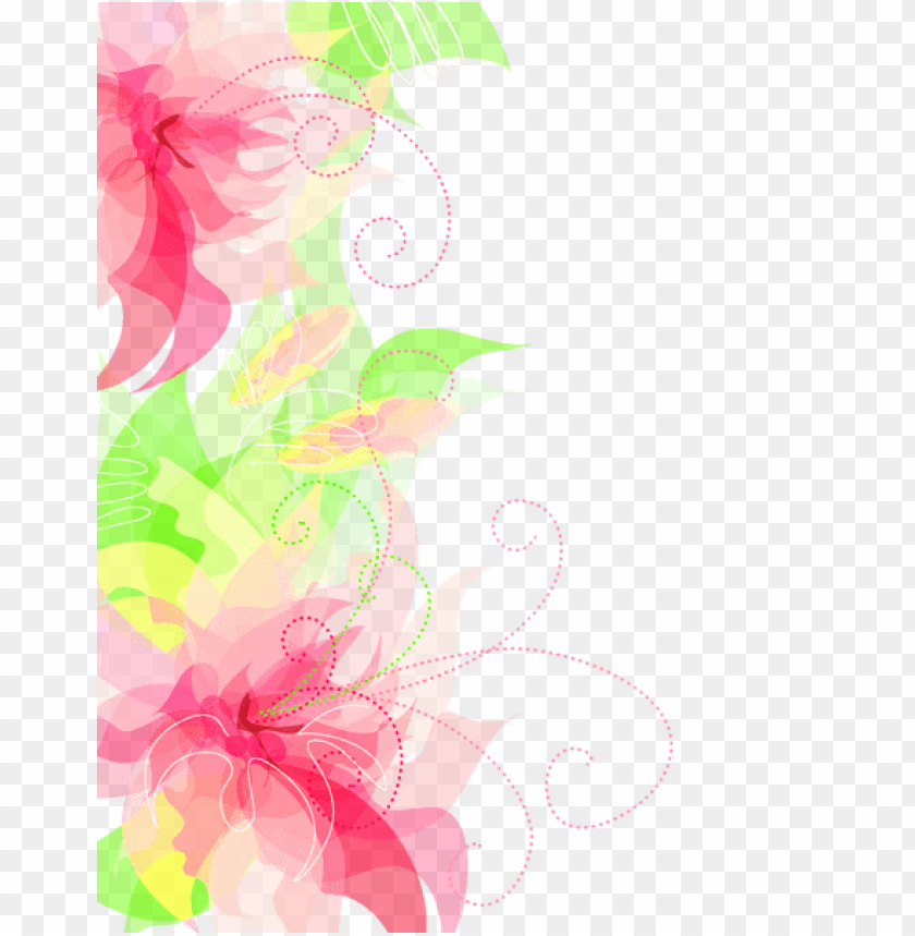 Free download | HD PNG cute floral decoration transparent clipart png ...