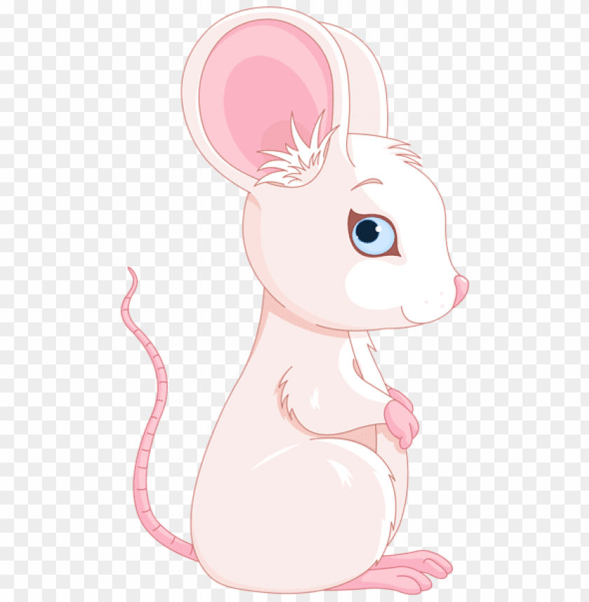 Free download | HD PNG cute pink and white mouse clipart png photo ...