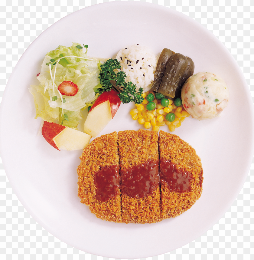 Free download | HD PNG breaded chicken cutlet with rice - Image ID ...