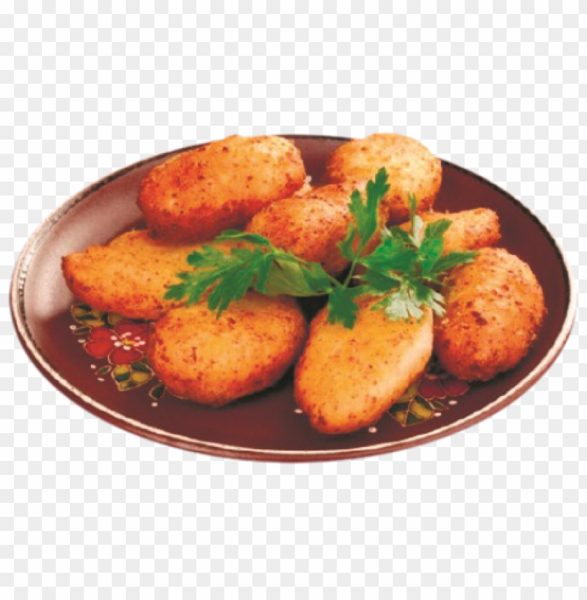 Free download | HD PNG stuffed potato croquettes with parsley - Image ...