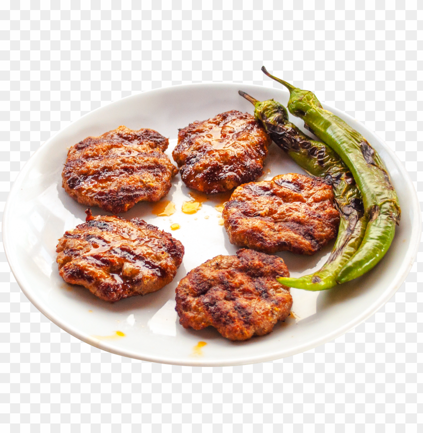 Free download | HD PNG grilled meat patties with peppers - Image ID ...