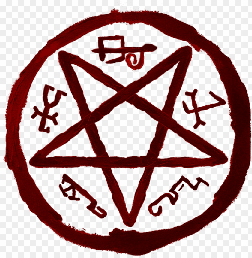 Supernatural Red Background