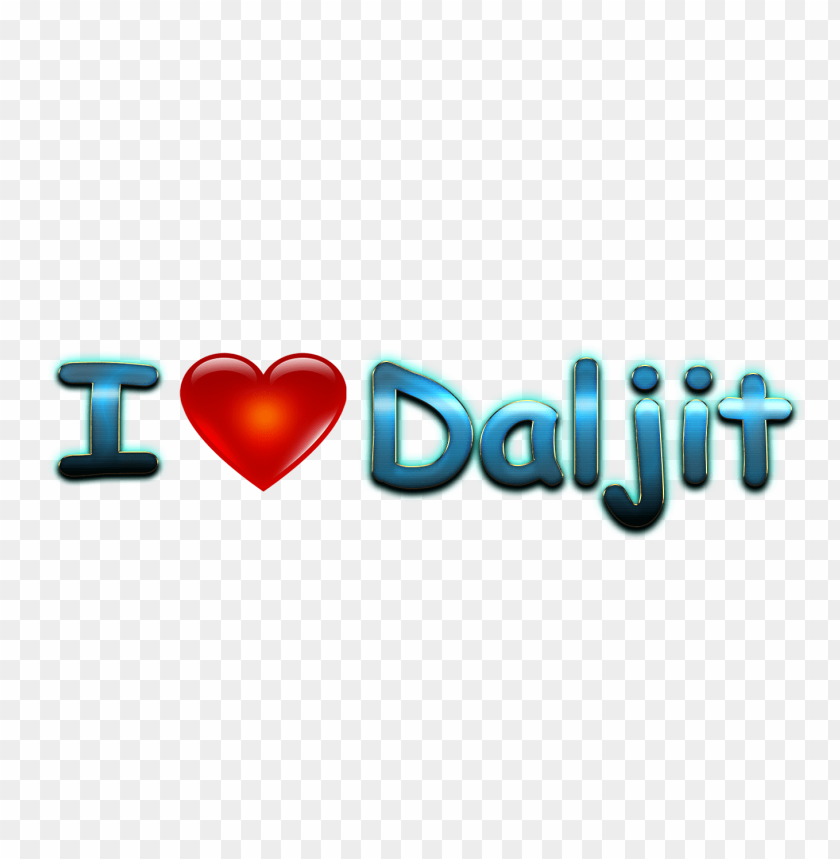 Free download | HD PNG daljit heart name PNG image with no background ...